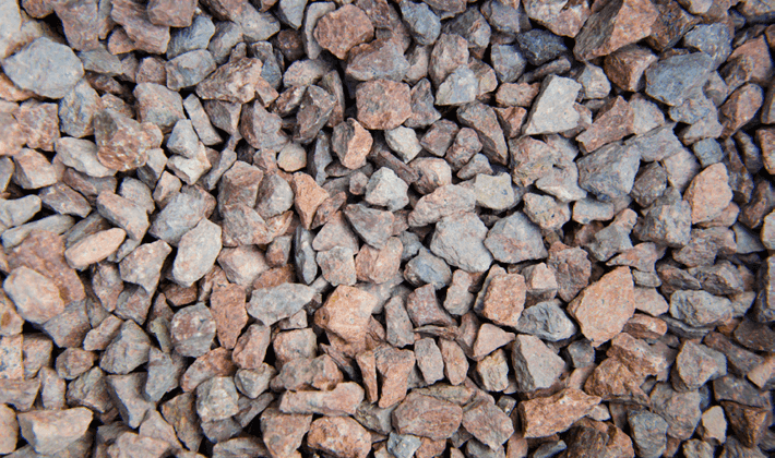 Red Granite Chippings 6/14mm Bulk Bag | Garden Stones & Pebbles